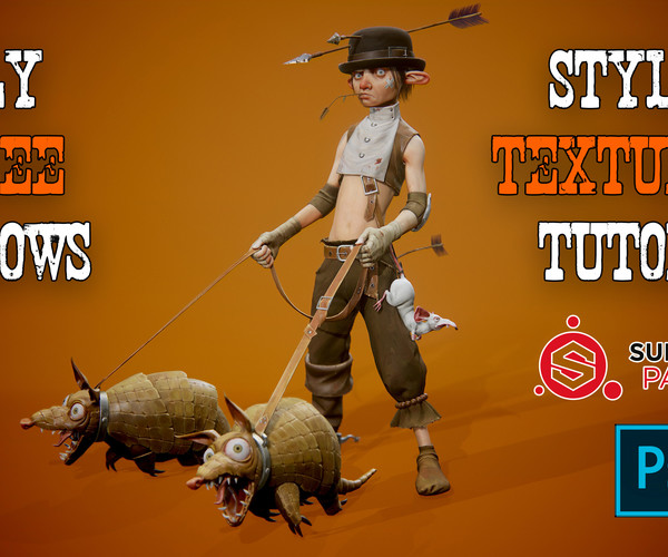 ArtStation - Billy Three Arrows - Stylized Texturing Tutorial | Tutorials