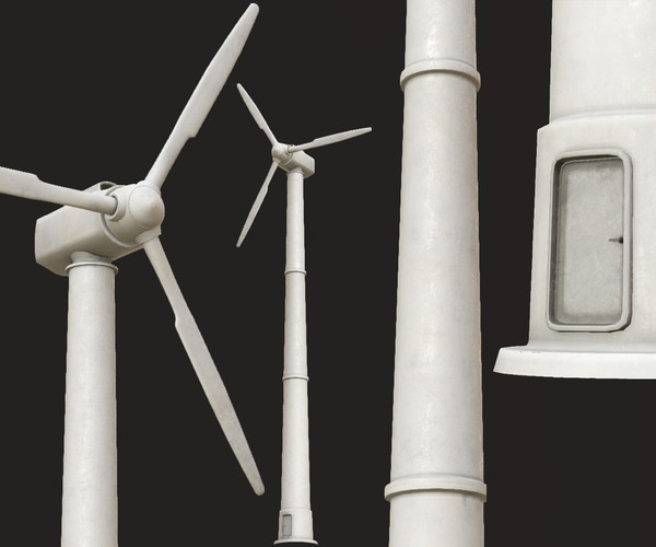 ArtStation - Wind Turbine PBR | Game Assets