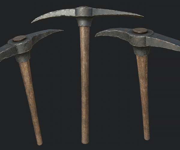 ArtStation - Old Pickaxe PBR | Resources