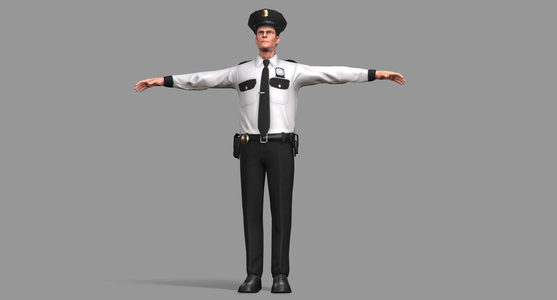 ArtStation - Police man | Game Assets