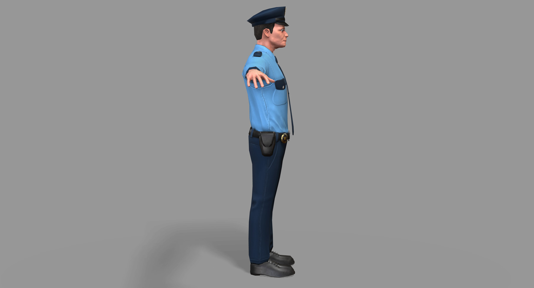 ArtStation - Police man | Game Assets