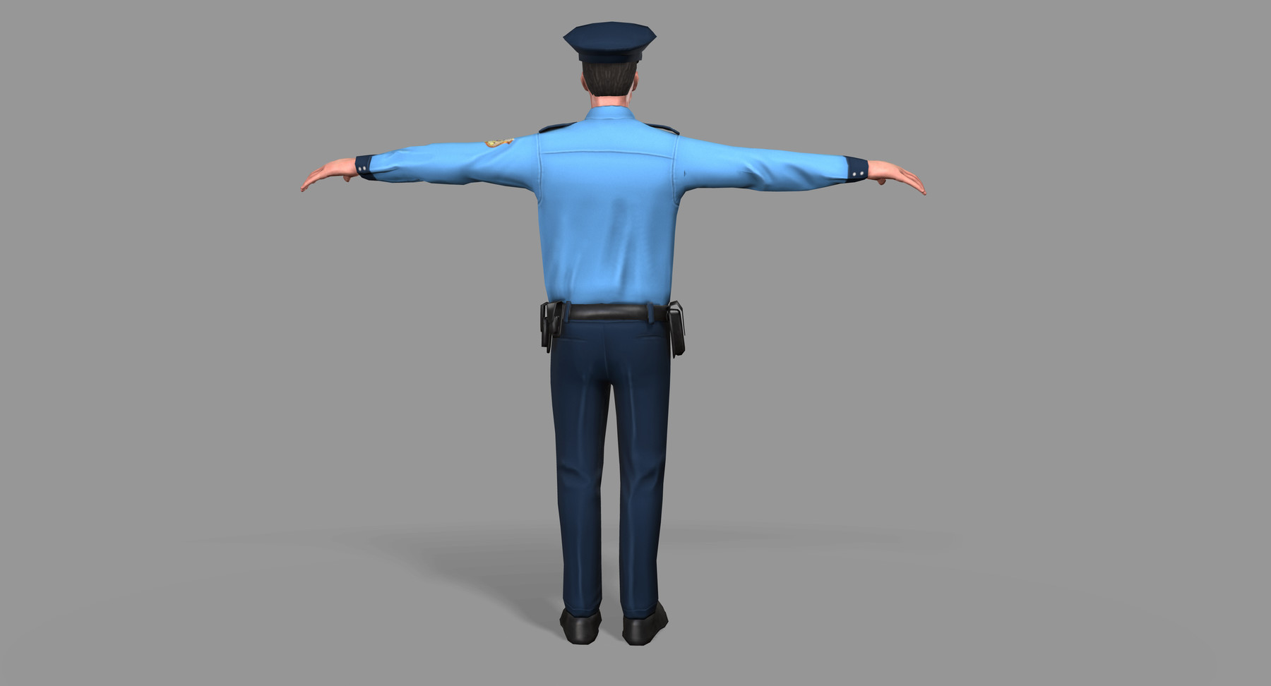 ArtStation - Police man | Game Assets
