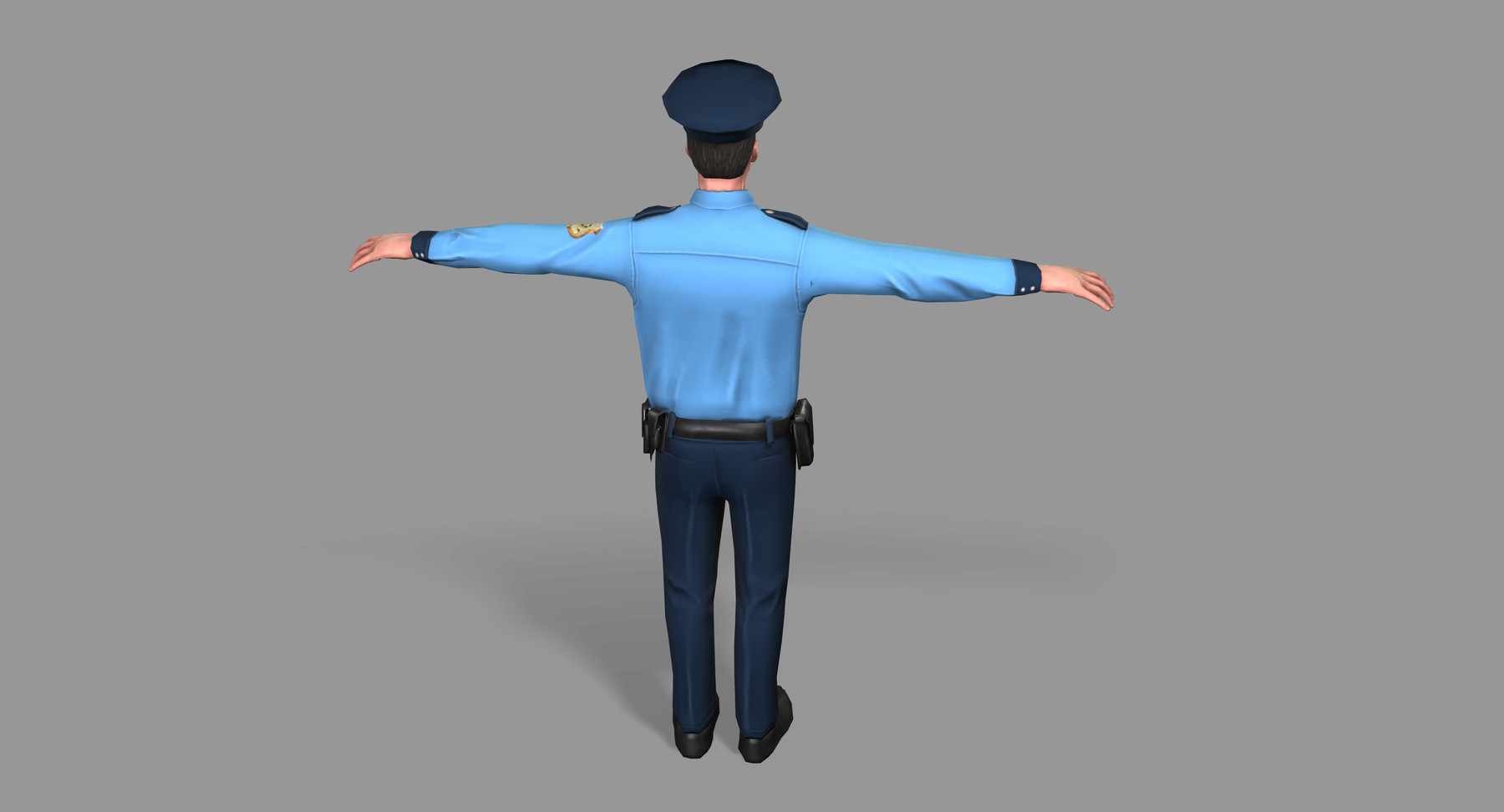 ArtStation - Police man | Game Assets