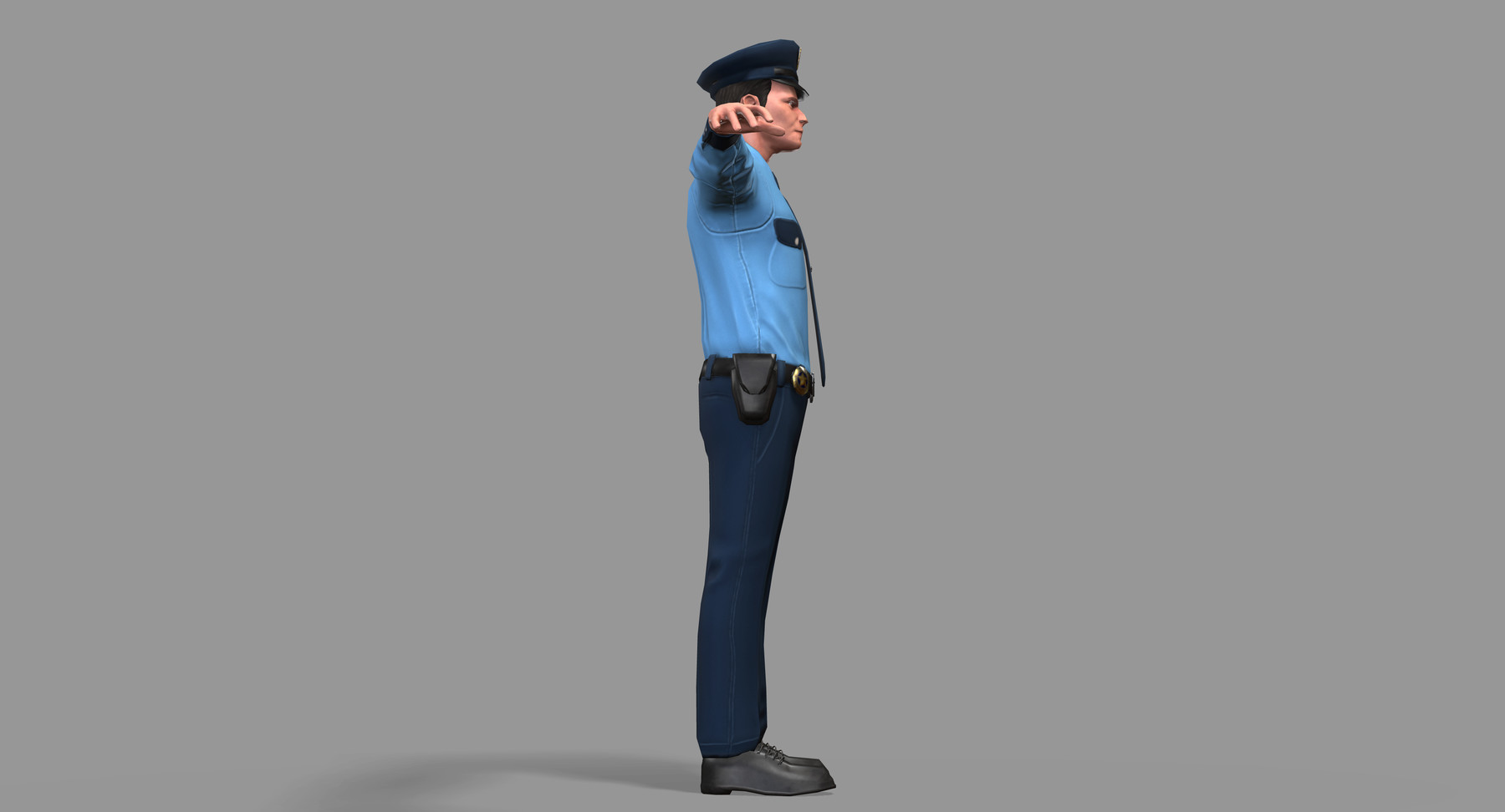 ArtStation - Police man | Game Assets