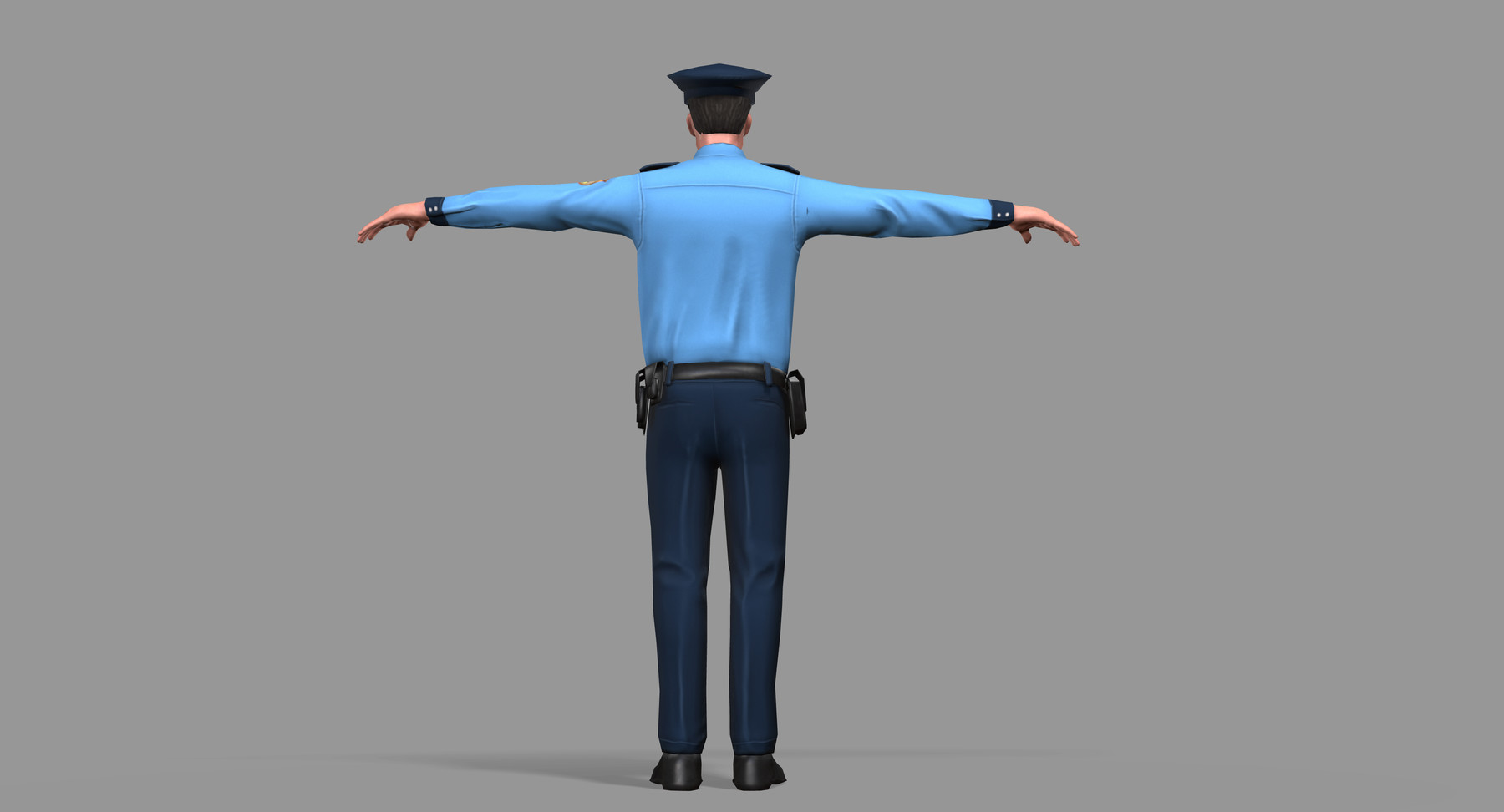 ArtStation - Police man | Game Assets