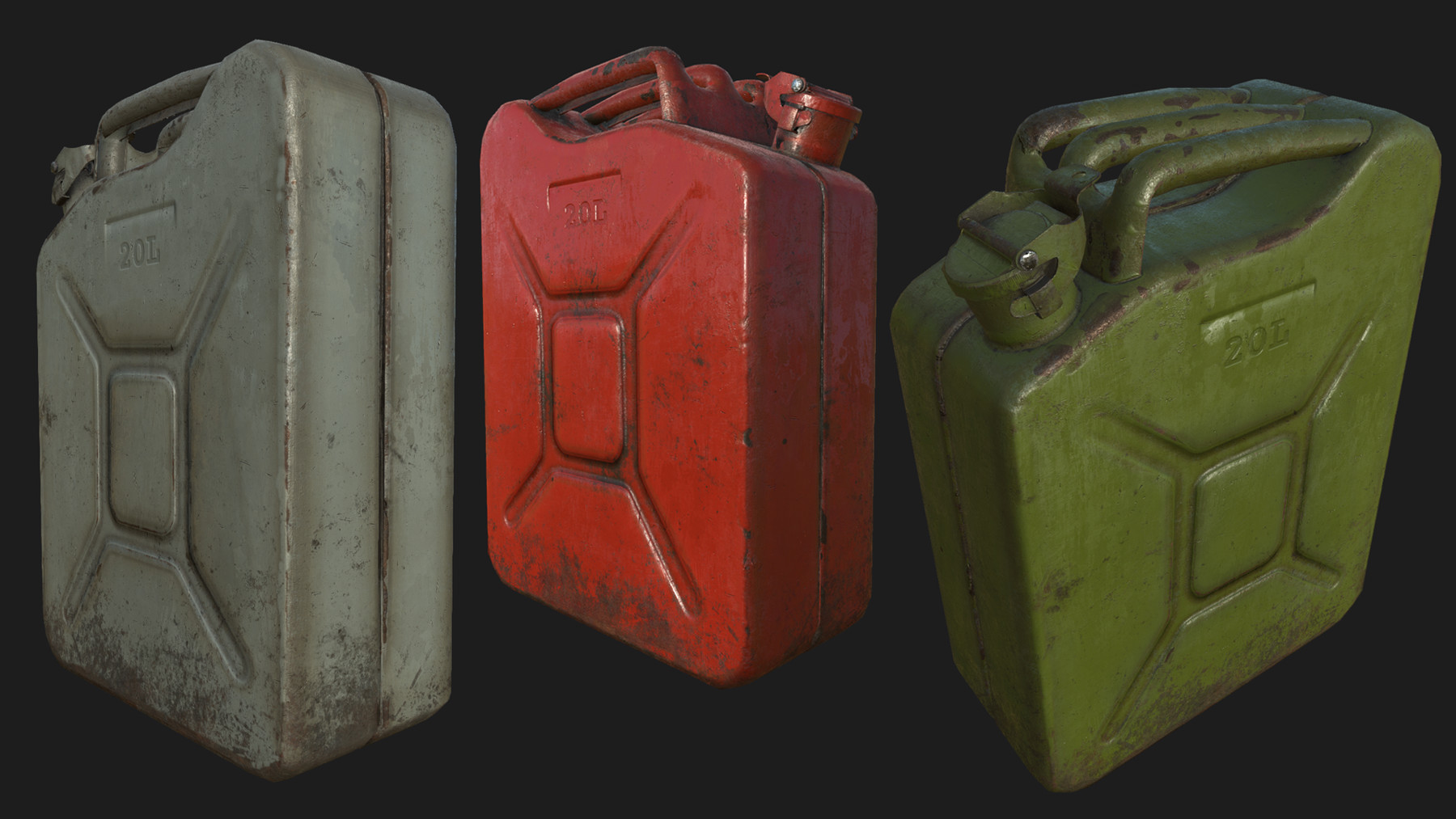 ArtStation - Jerry Can PBR | Game Assets