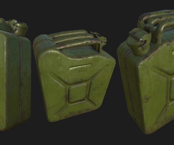 ArtStation - Jerry Can PBR | Game Assets