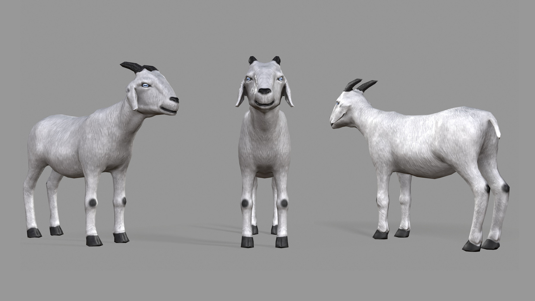 ArtStation - Goat | Game Assets