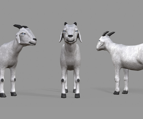 ArtStation - Goat | Game Assets