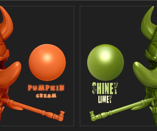 ArtStation - Zbrush Materials (Matcaps) | Game Assets