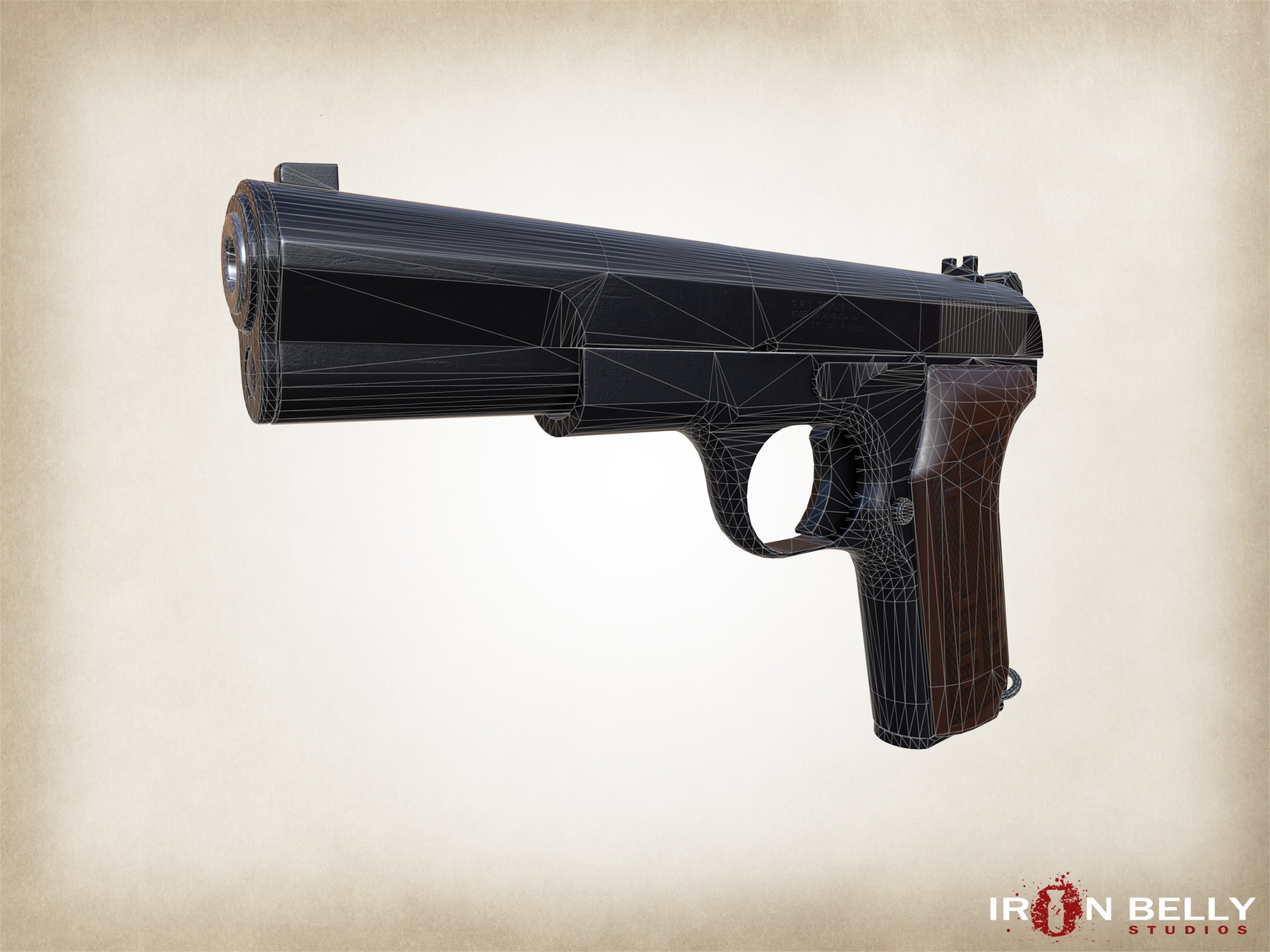 ArtStation - TT-33 Pistol FBX 3D MODEL | Resources