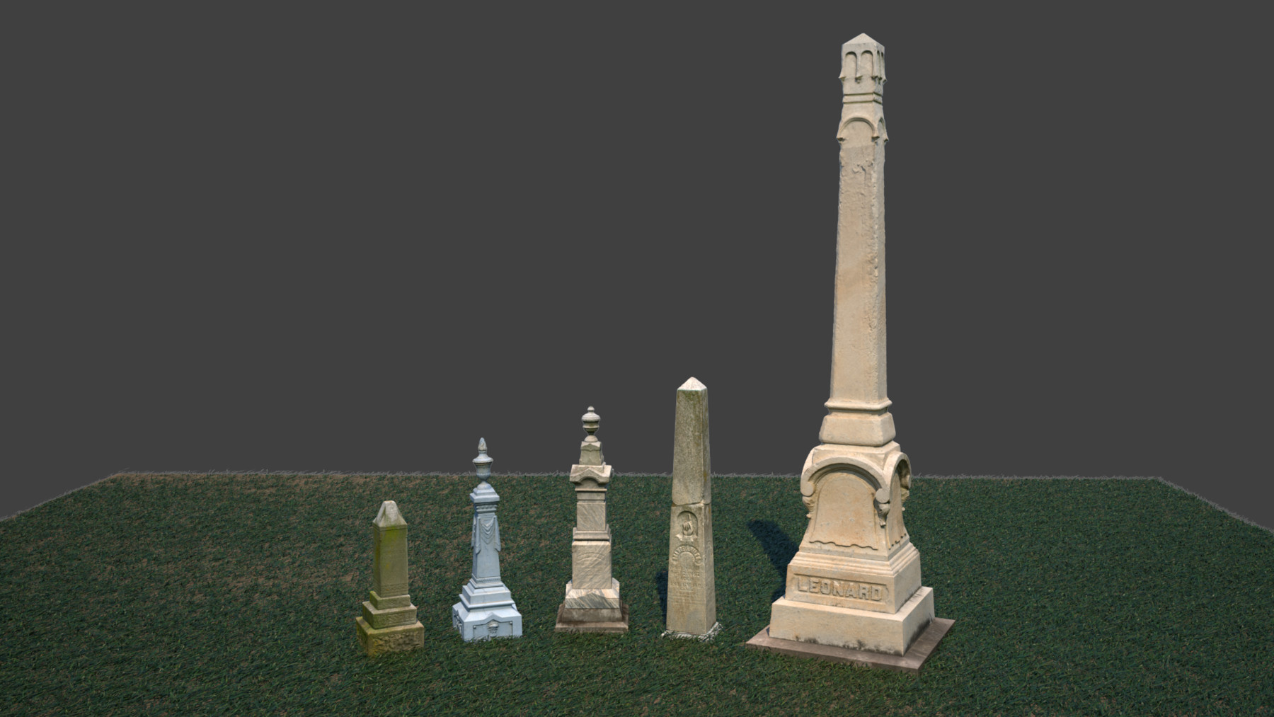 ArtStation - Gravestones Pack 1 | Game Assets