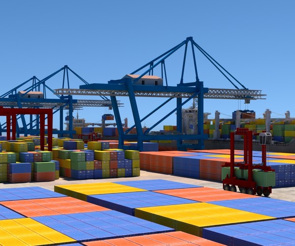 ArtStation - Cargo Dockyard | Resources