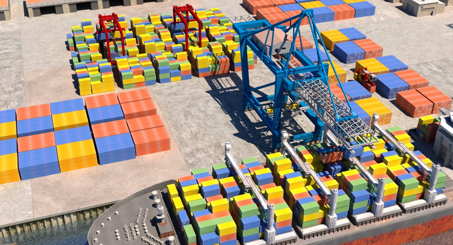 ArtStation - Cargo Dockyard | Resources