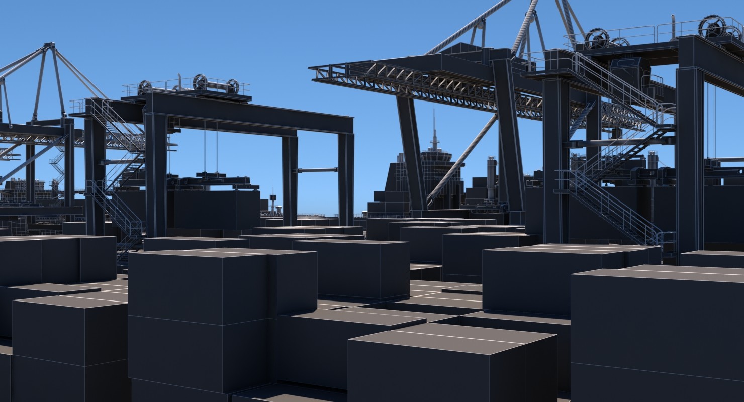 ArtStation - Cargo Dockyard | Resources