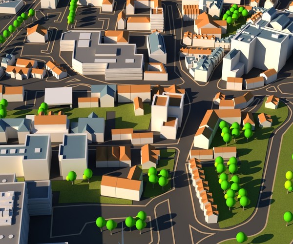 ArtStation - Generic City Map | Resources