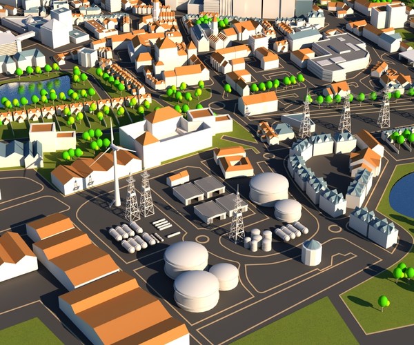 ArtStation - Generic City Map | Resources