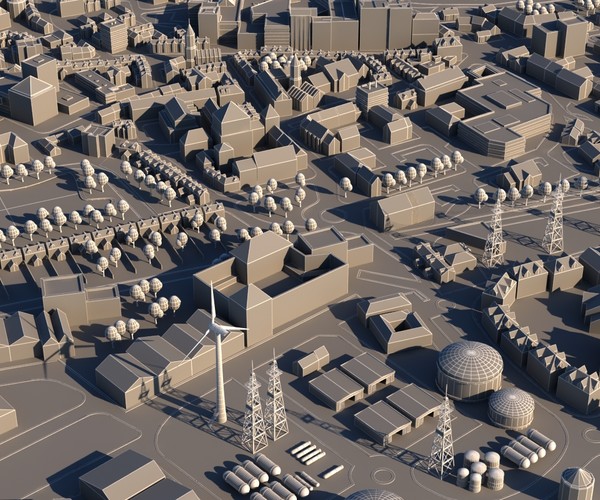 ArtStation - Generic City Map | Resources