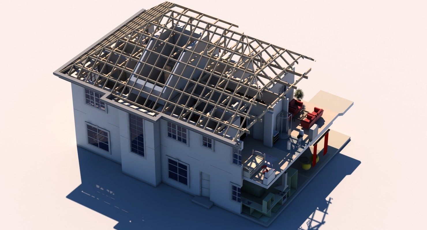 ArtStation - 3D House Cutout | Resources