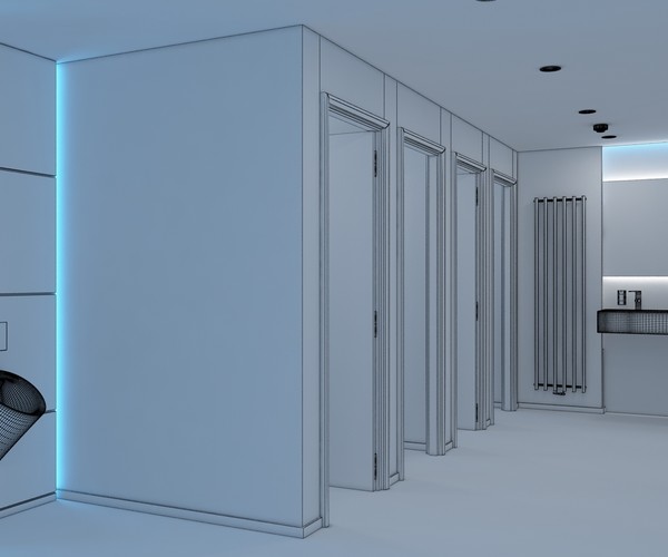 ArtStation - 3D Rest room | Resources