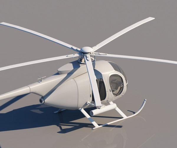 ArtStation - AH-6J Helicopter | Resources