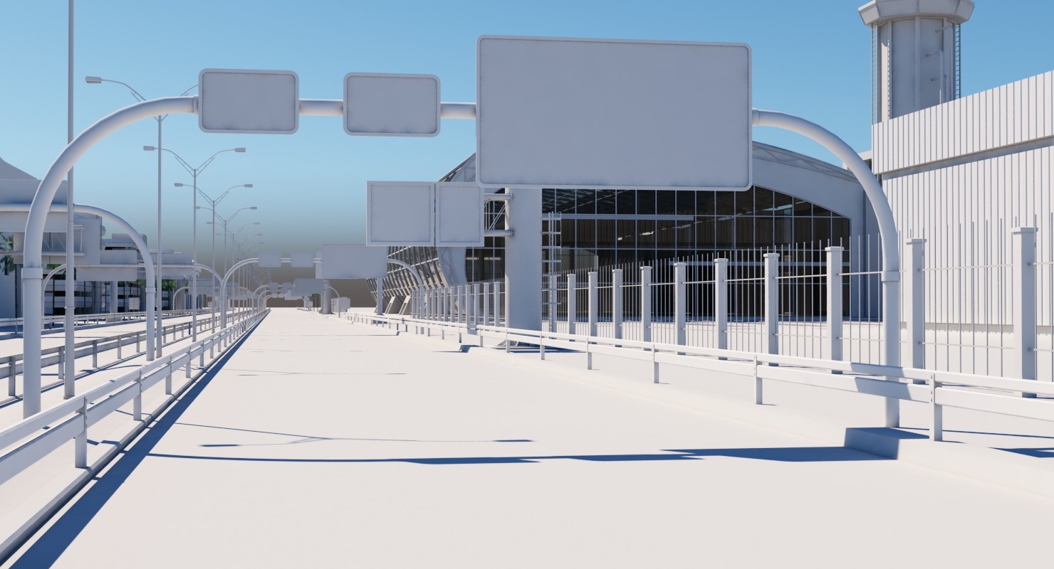 ArtStation - Airport Buildings Layout | Resources