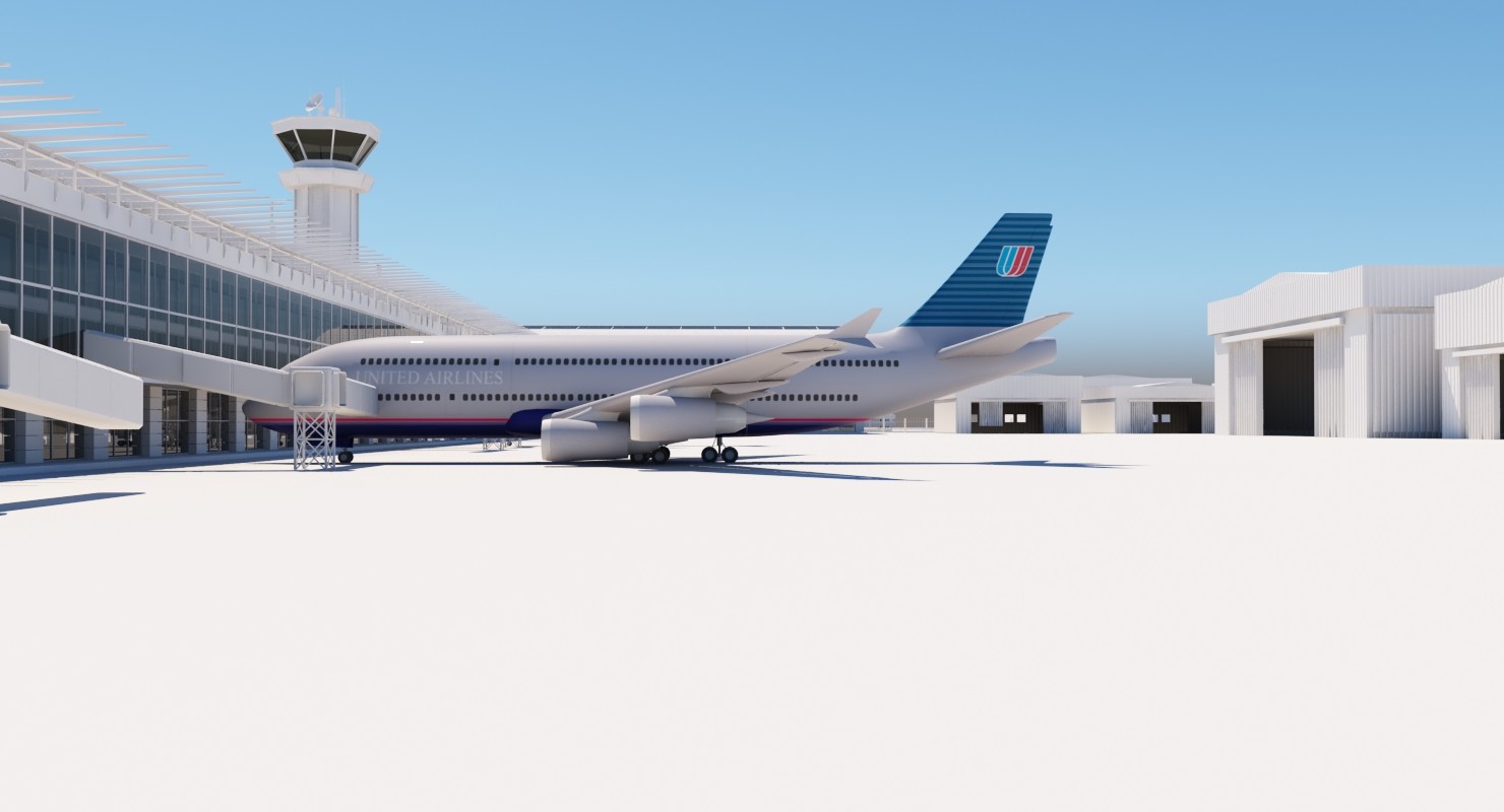 ArtStation - Airport Buildings Layout | Resources