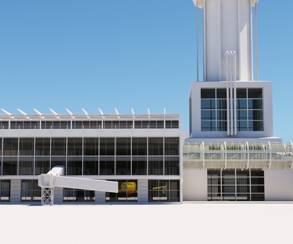 ArtStation - Airport Buildings Layout | Resources