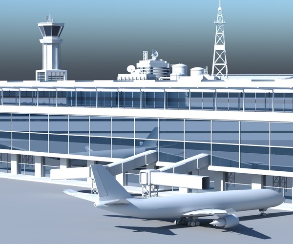 ArtStation - 3D Airport | Resources
