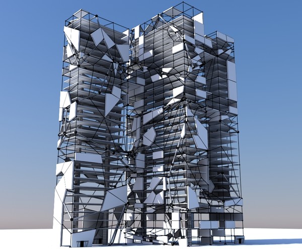 ArtStation - Futuristic Skyscraper 3 | Resources