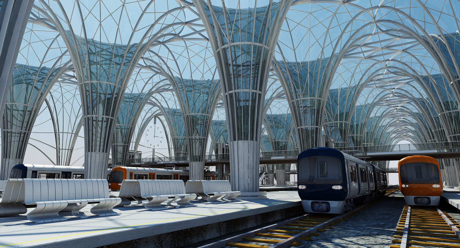 ArtStation - Train Station Building Interior | Resources