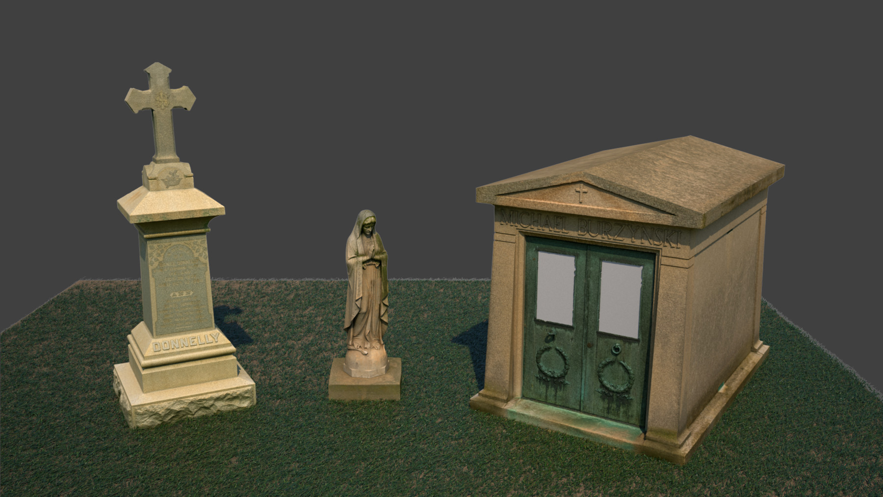 ArtStation - Gravestones Pack 6 | Game Assets