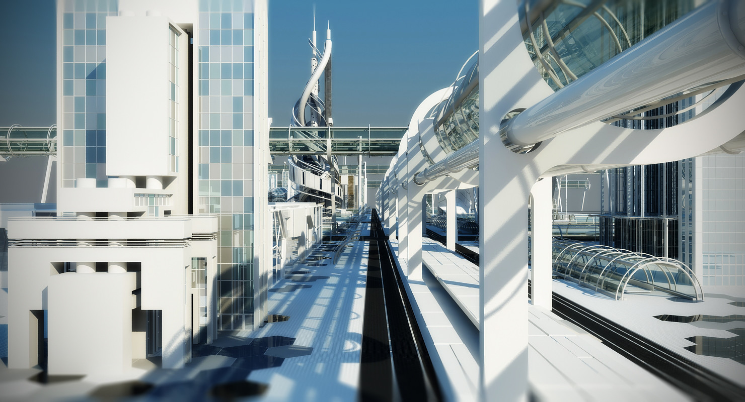 ArtStation - Future City HD 4 | Resources