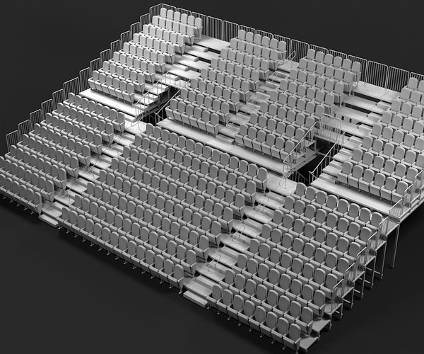 ArtStation - Theatre Raked Seating | Resources