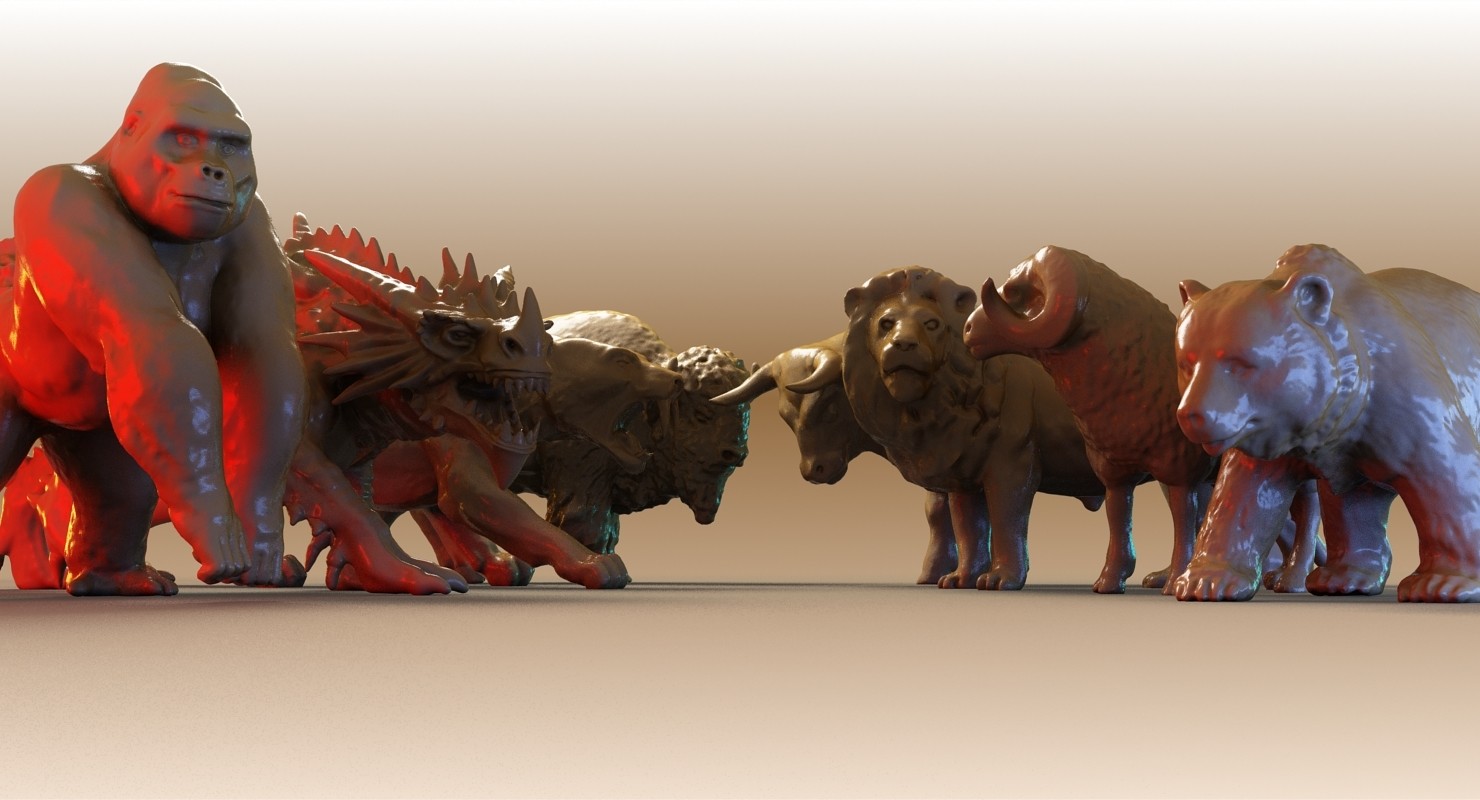 ArtStation - Beast Collection 1 | Resources