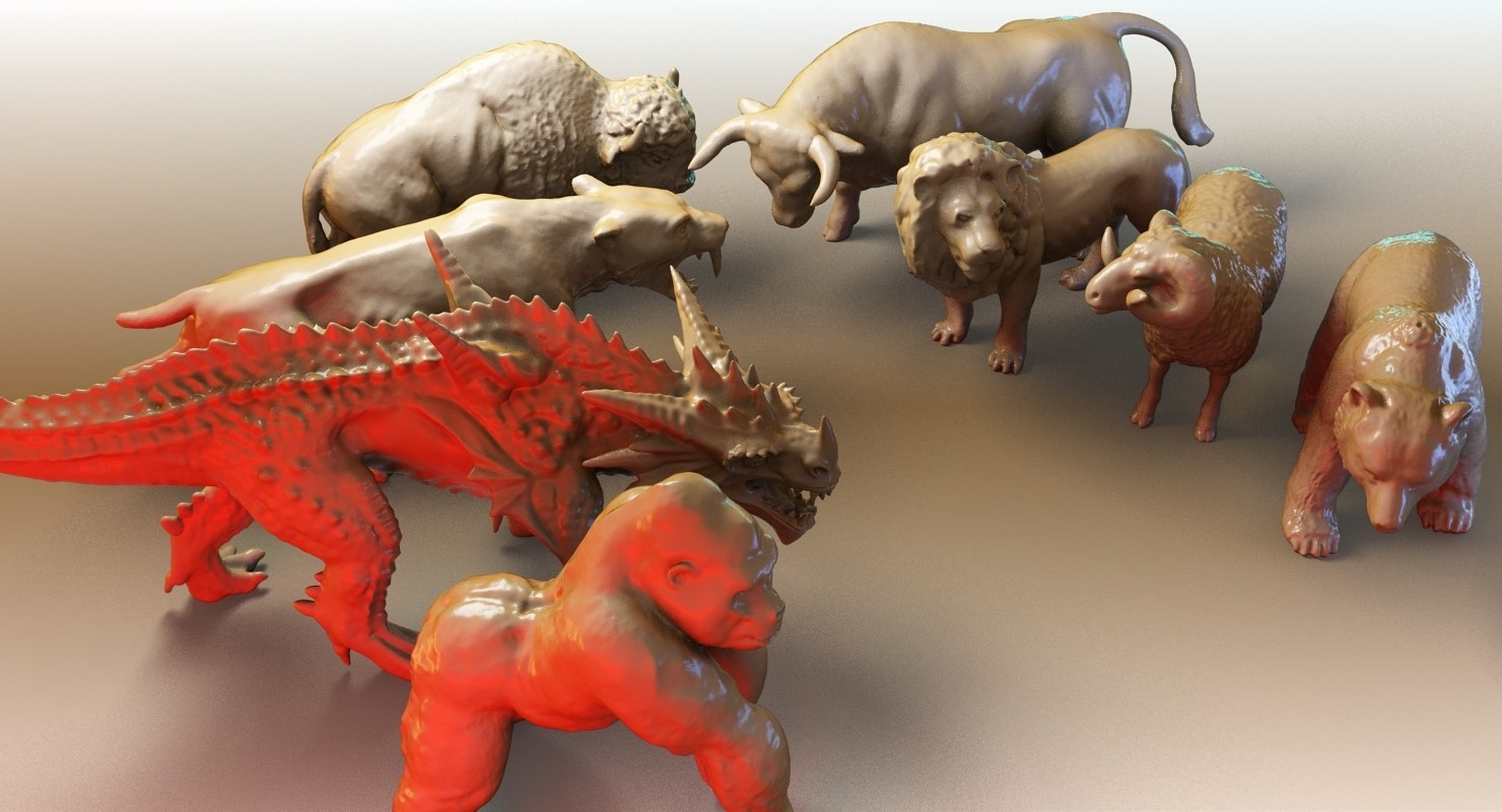 ArtStation - Beast Collection 1 | Resources