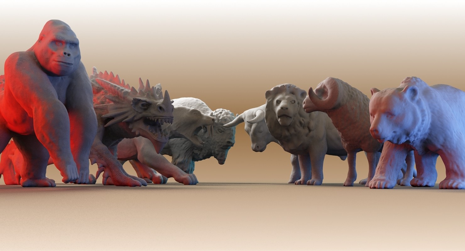 ArtStation - Beast Collection 1 | Resources