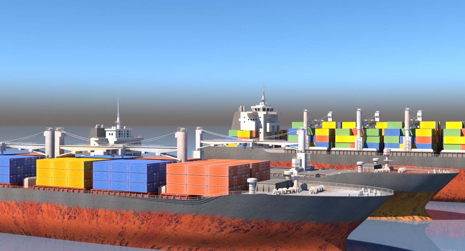 ArtStation - Cargo Vessel Collection | Resources