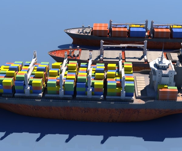 ArtStation - Cargo Vessel Collection | Resources