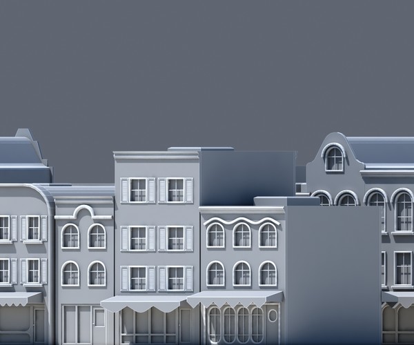 ArtStation - Cartoon Buildings | Resources