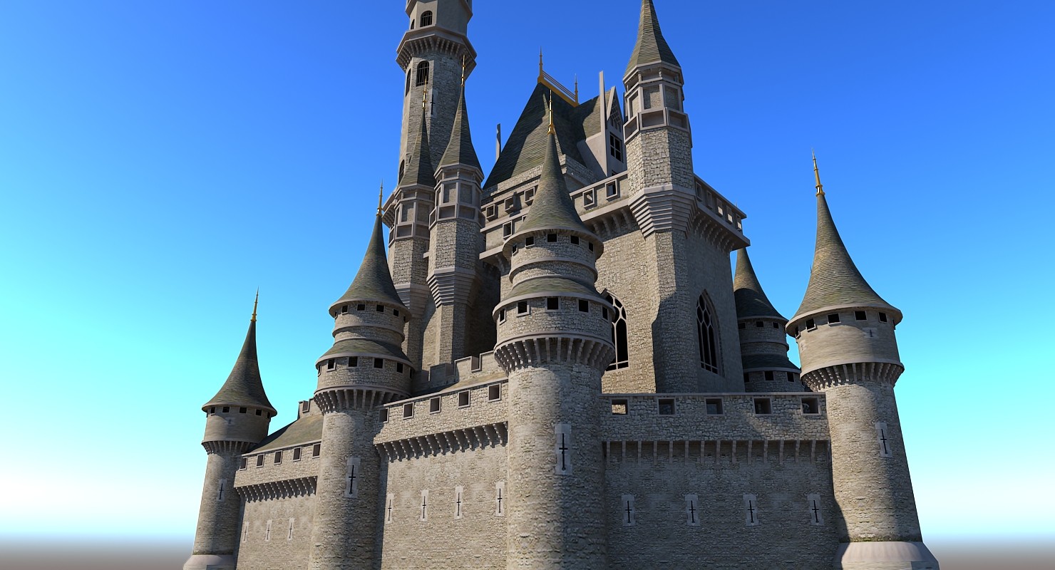 ArtStation - Castle 3D Model | Resources