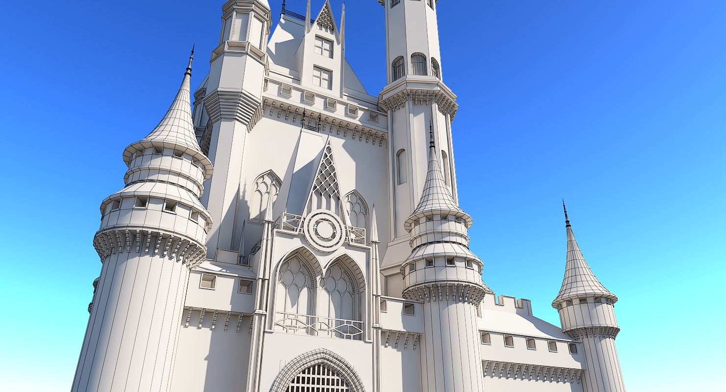 ArtStation - Castle 3D Model | Resources