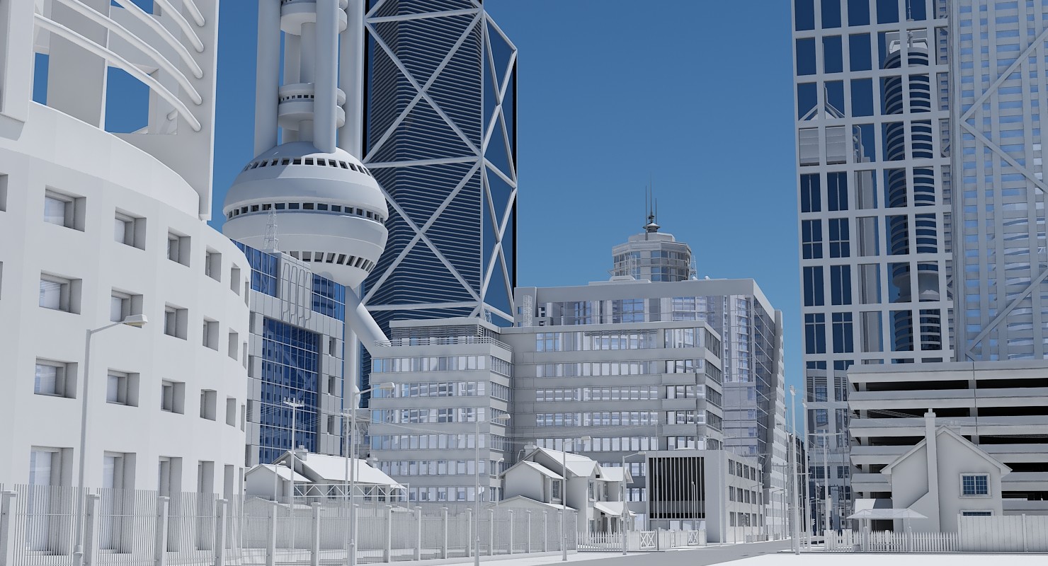 ArtStation - 3D City Builder 01 | Resources