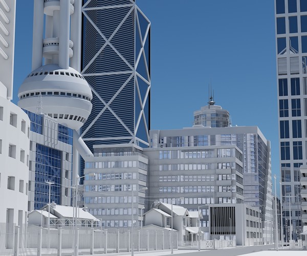 ArtStation - 3D City Builder 01 | Resources