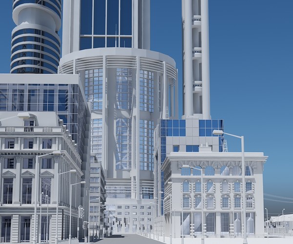 ArtStation - 3D City Builder 01 | Resources