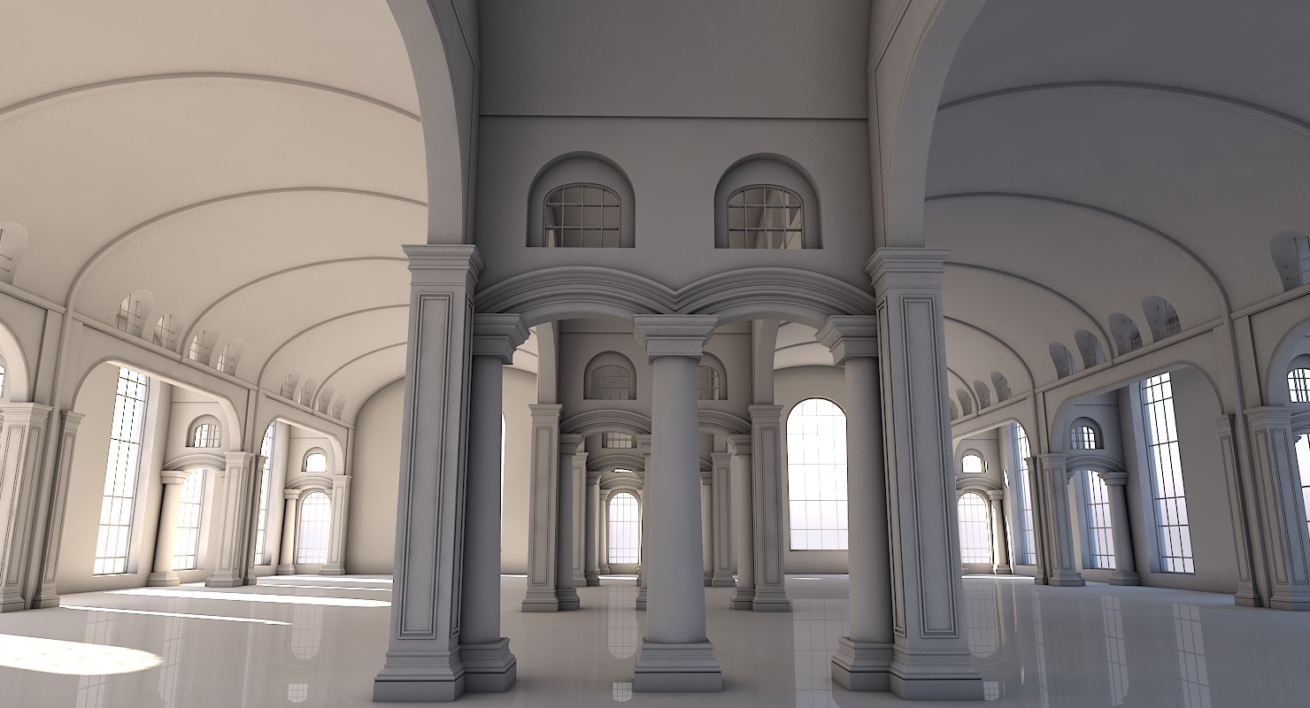 ArtStation - Classic Interior Scene | Resources