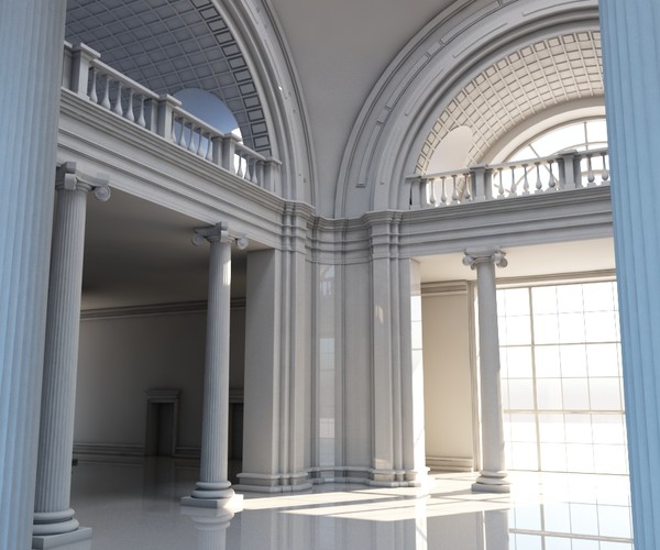 ArtStation - Classic Interior Scene 2018 | Resources