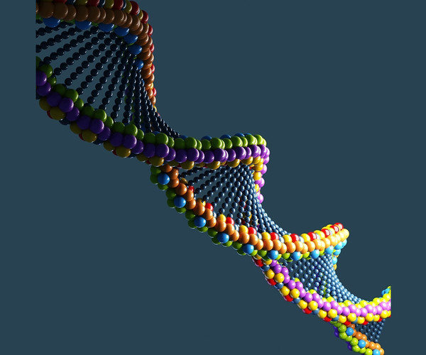 ArtStation - DNA 3D Model | Resources