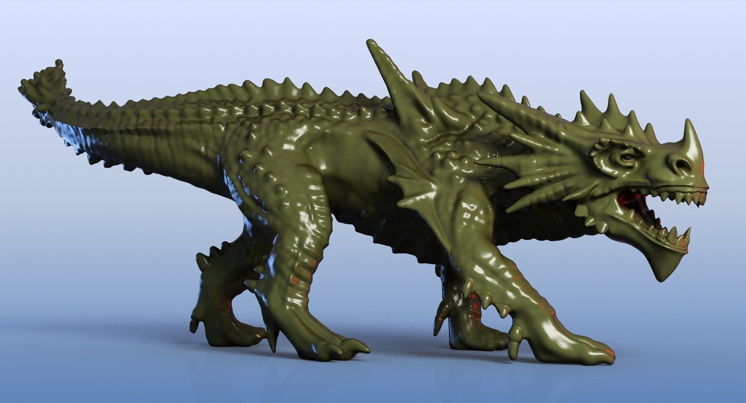 ArtStation - Dragon 3D Scan | Resources