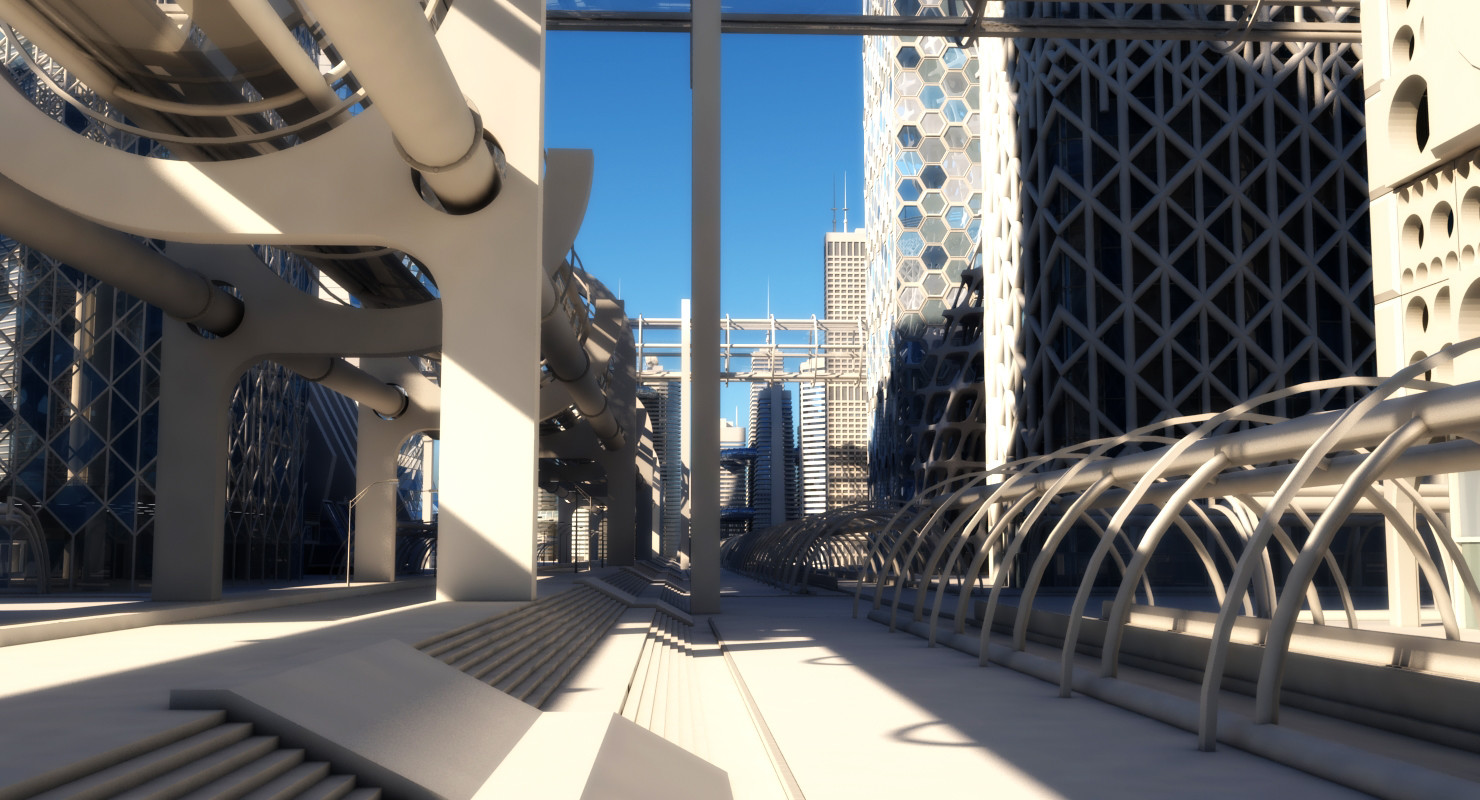 ArtStation - Future City HD | Resources